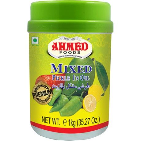 AHMED Mixed Pickle in Oil 1 KG – Masala Markt