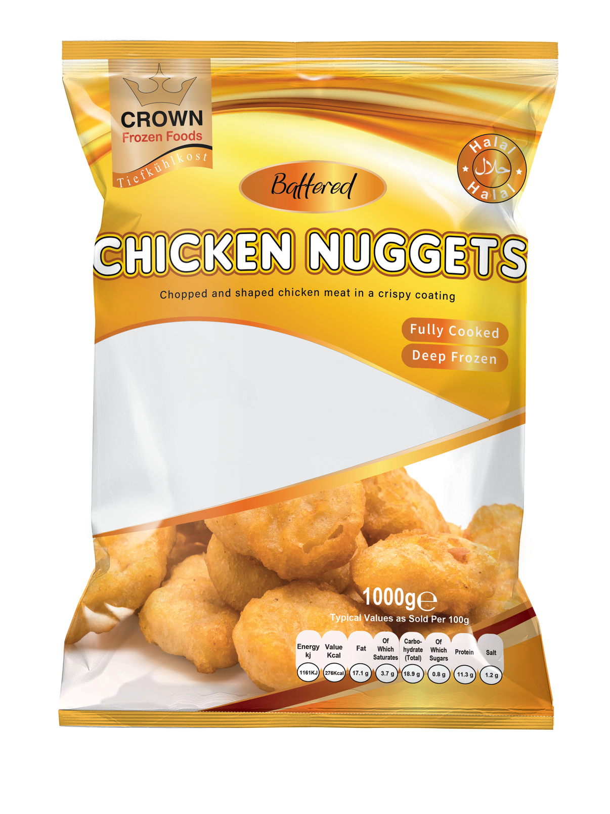 Crown Chicken Nuggets Frozen ( Only In Berlin) – Masala Markt